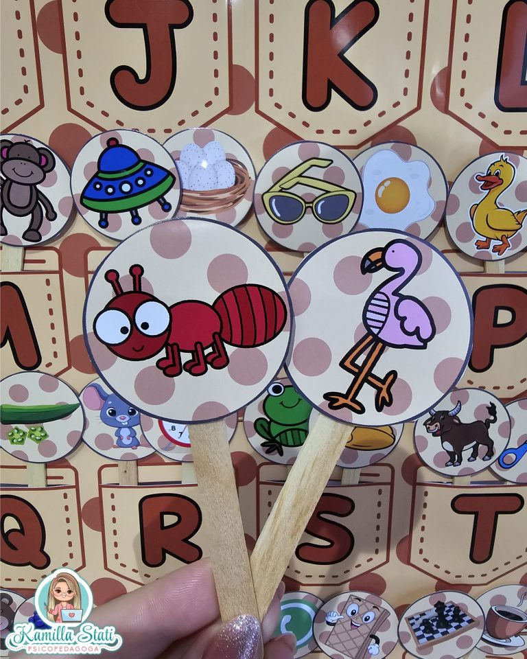 Alfabeto lúdico: Safari - Abc Pedagógico Infantil