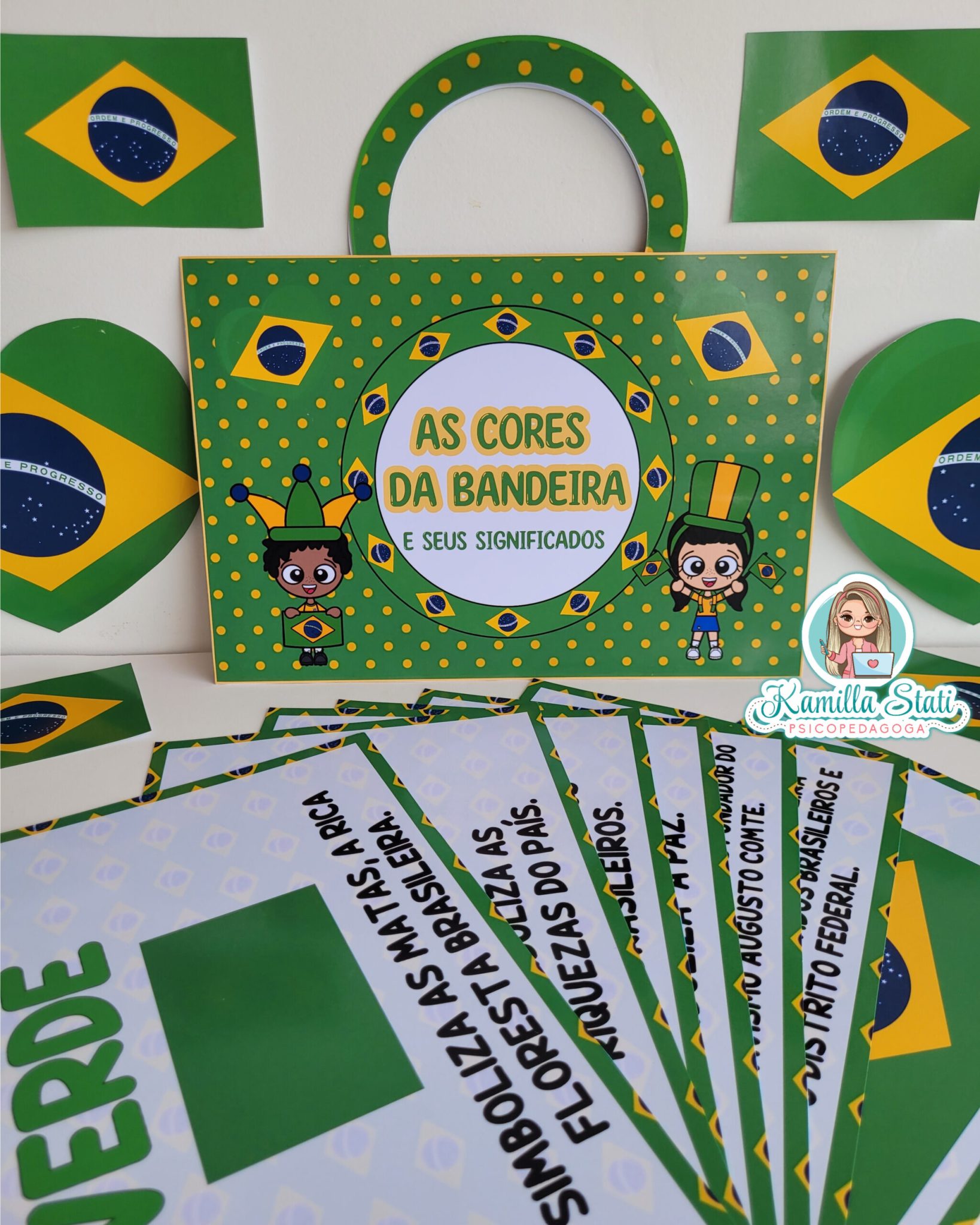 As cores da bandeira - Abc Pedagógico Infantil