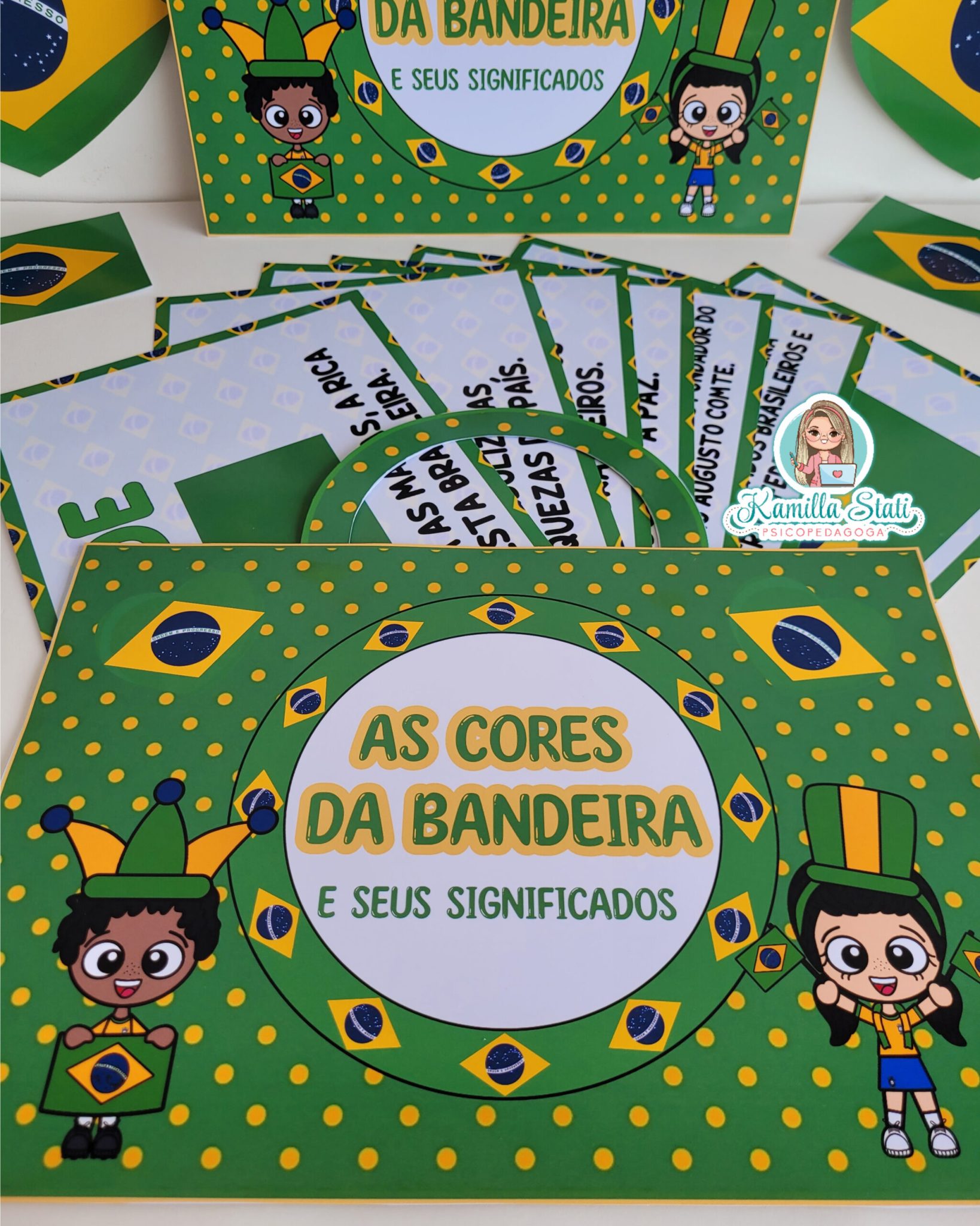 As cores da bandeira - Abc Pedagógico Infantil