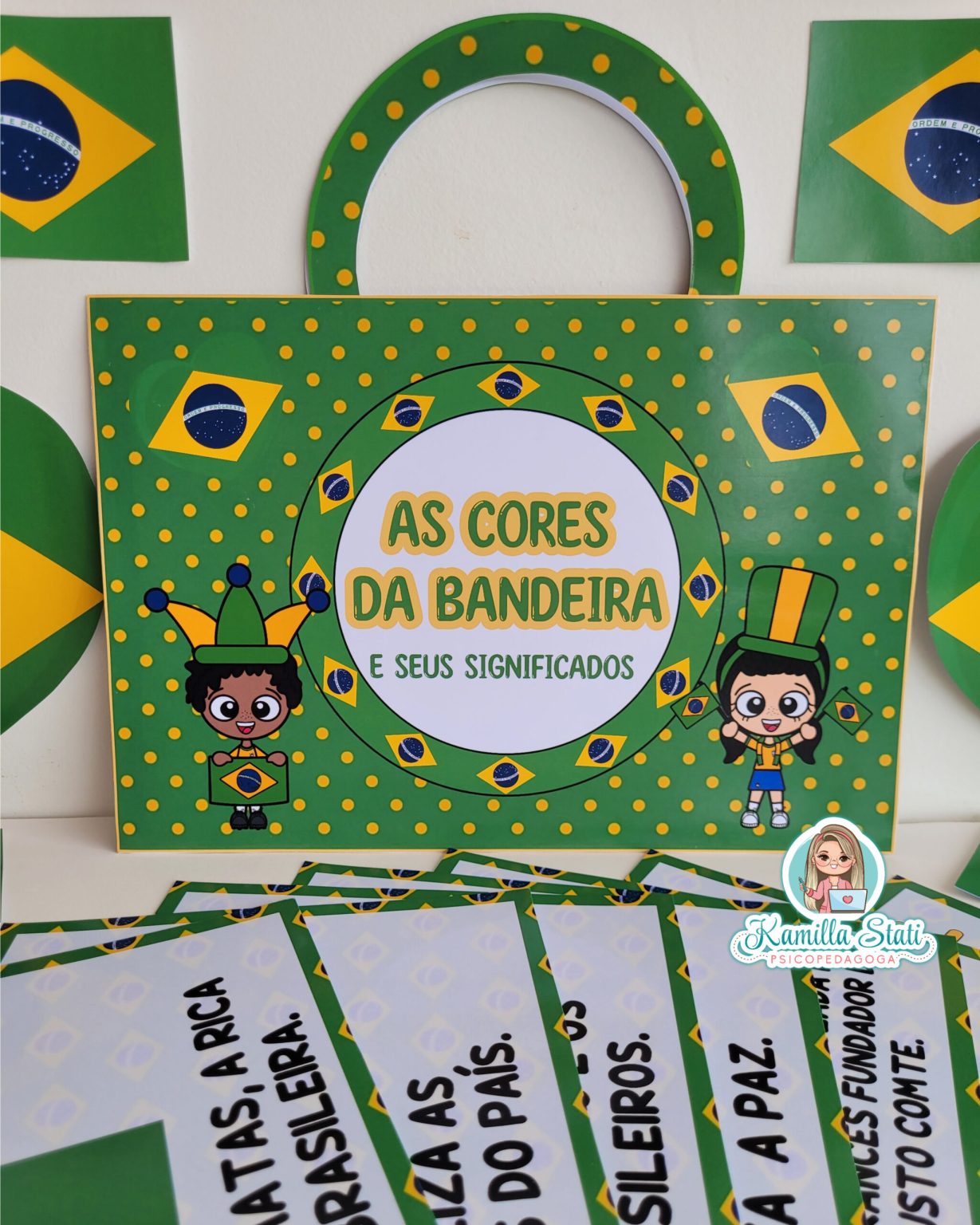 As cores da bandeira - Abc Pedagógico Infantil