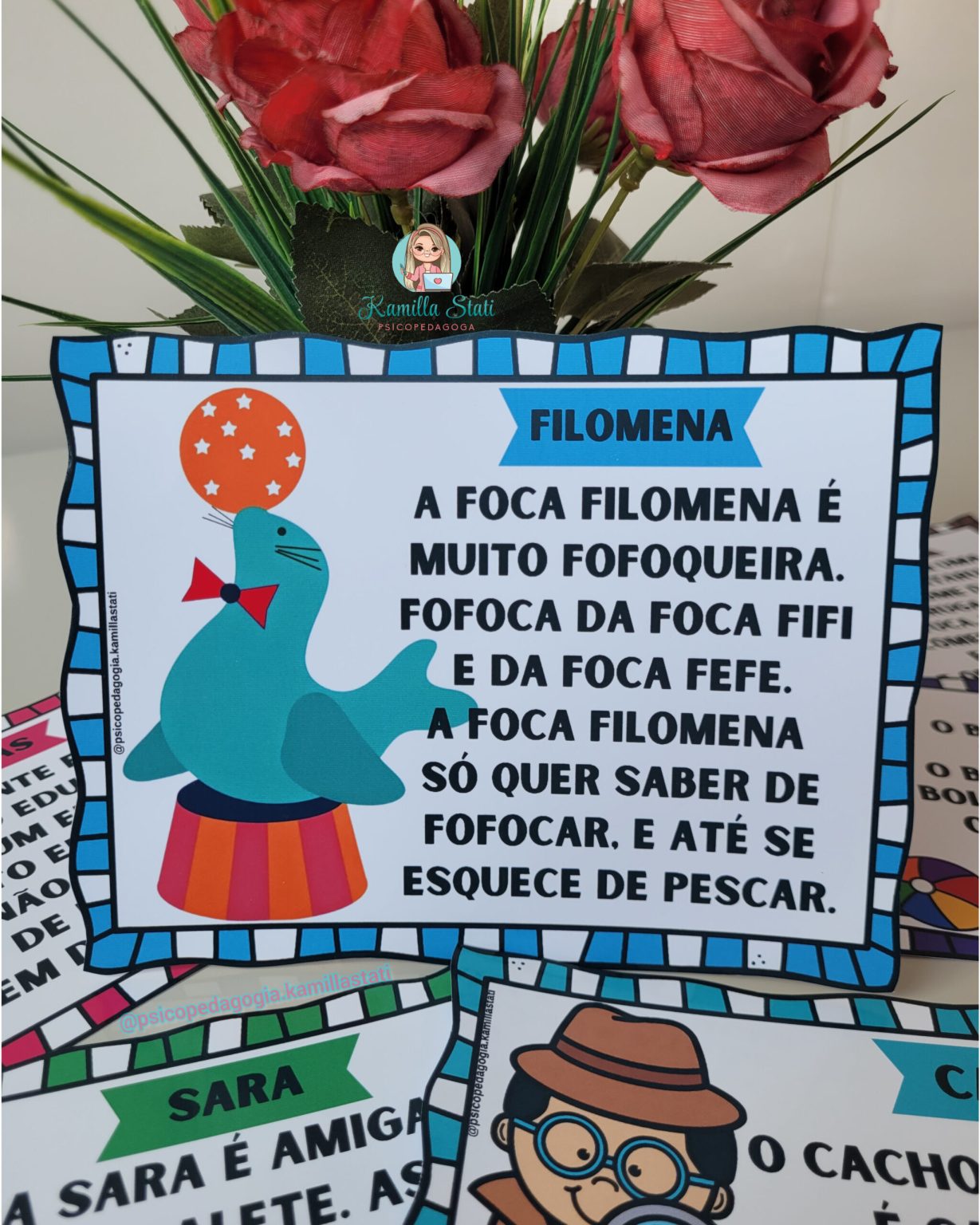 Fichas de leitura: rimas - Abc Pedagógico Infantil