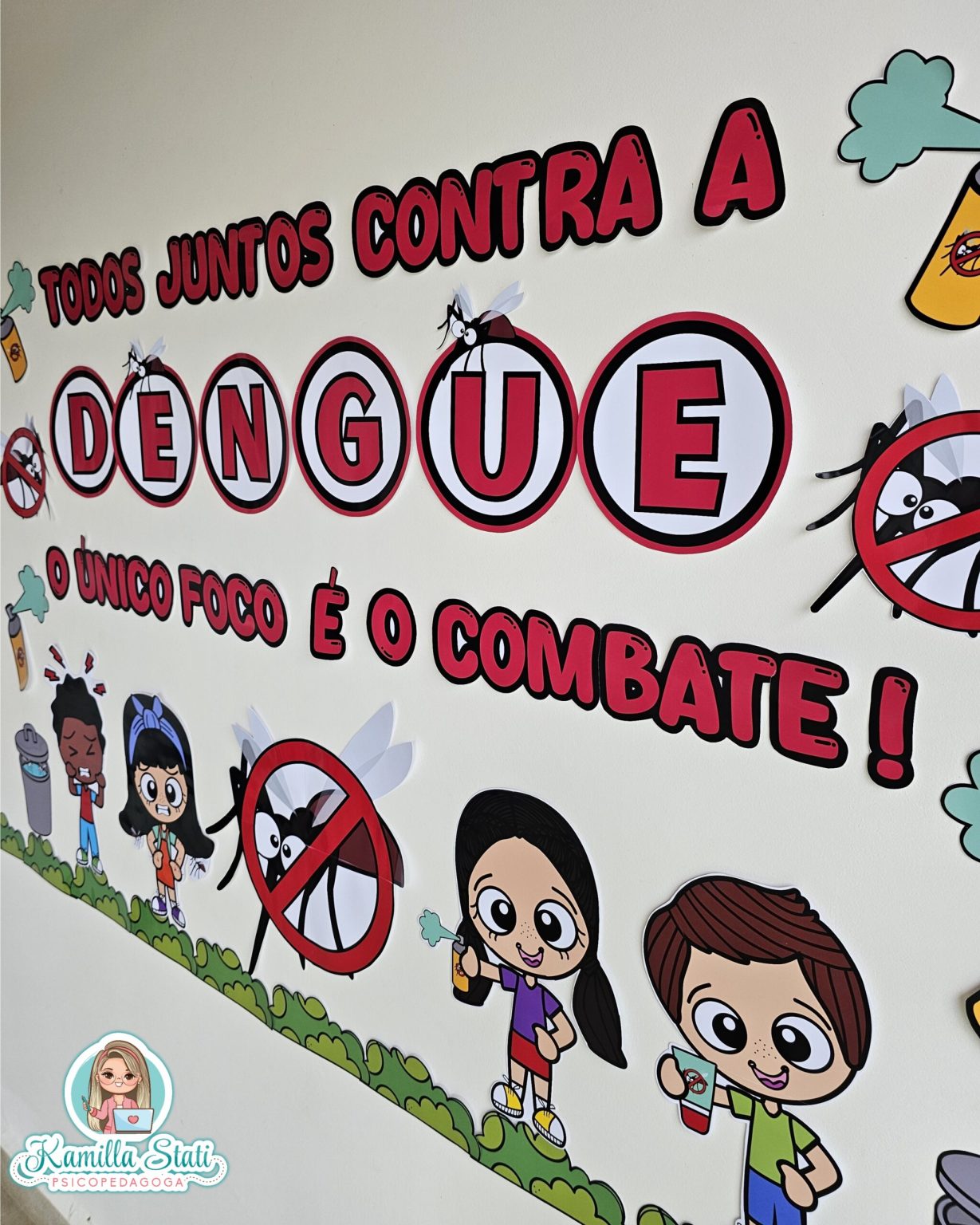 Painel da dengue - Abc Pedagógico Infantil
