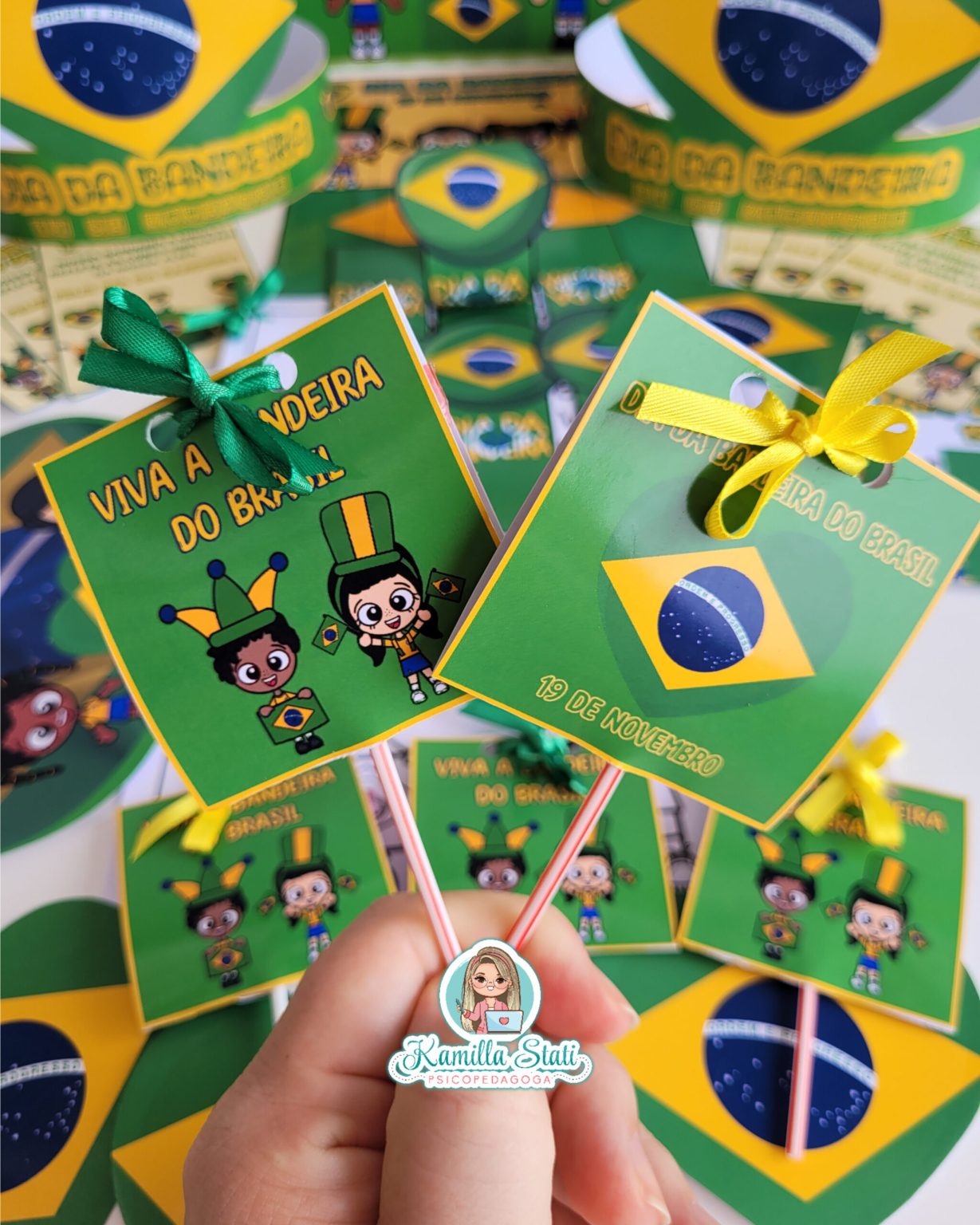 Kit dia da bandeira - Abc Pedagógico Infantil