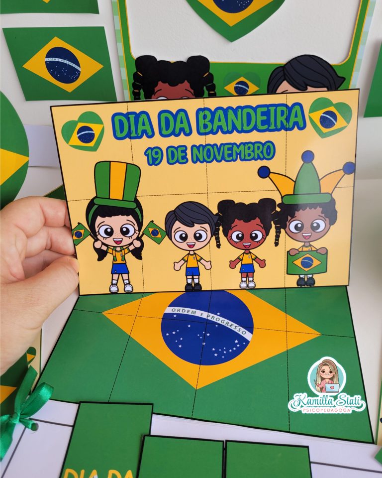 Kit dia da bandeira - Abc Pedagógico Infantil