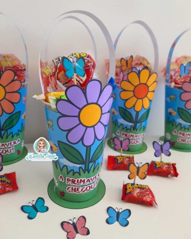 Copo a primavera chegou - Abc Pedagógico Infantil